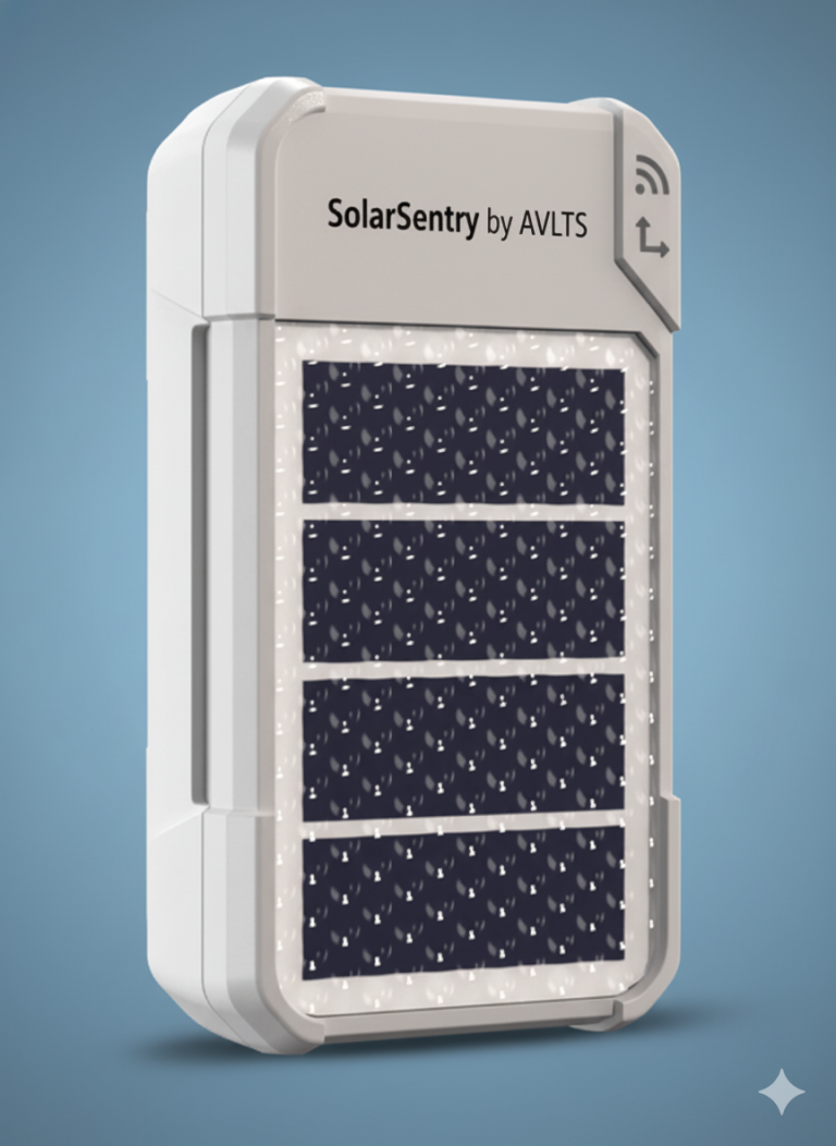 AVLTS SolarSentry™ Hardware – Rugged Solar Satellite Terminal